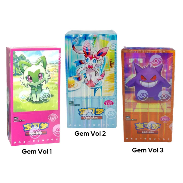 Pokemon Gem Collection – Vol 1, 2, 3 & More – TCGHOBBY